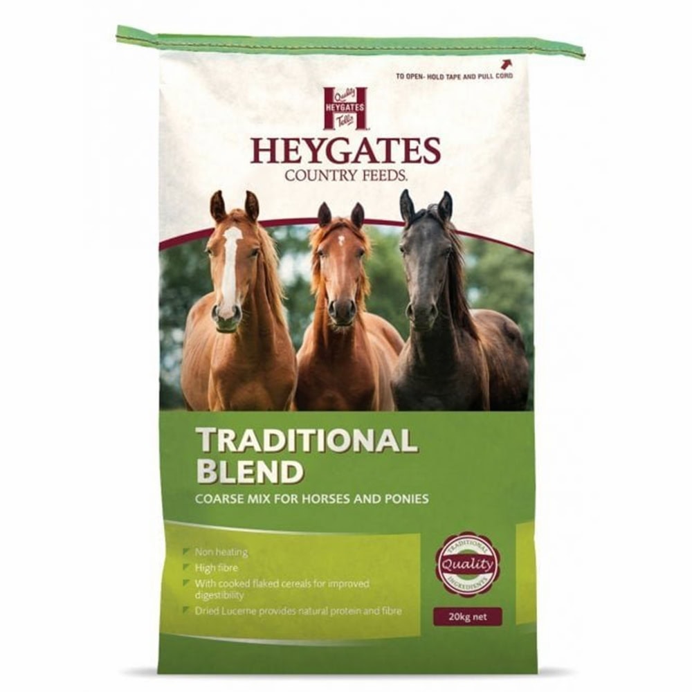 Traditional Blend (Heygates Feeds) - Equine Nutrition Analysis | Feed Bank