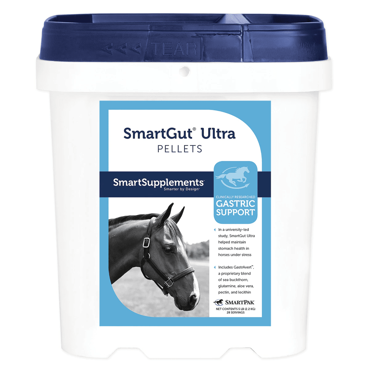 SmartGut Ultra Pellets (SmartPak) - Equine Nutrition Analysis | Feed Bank